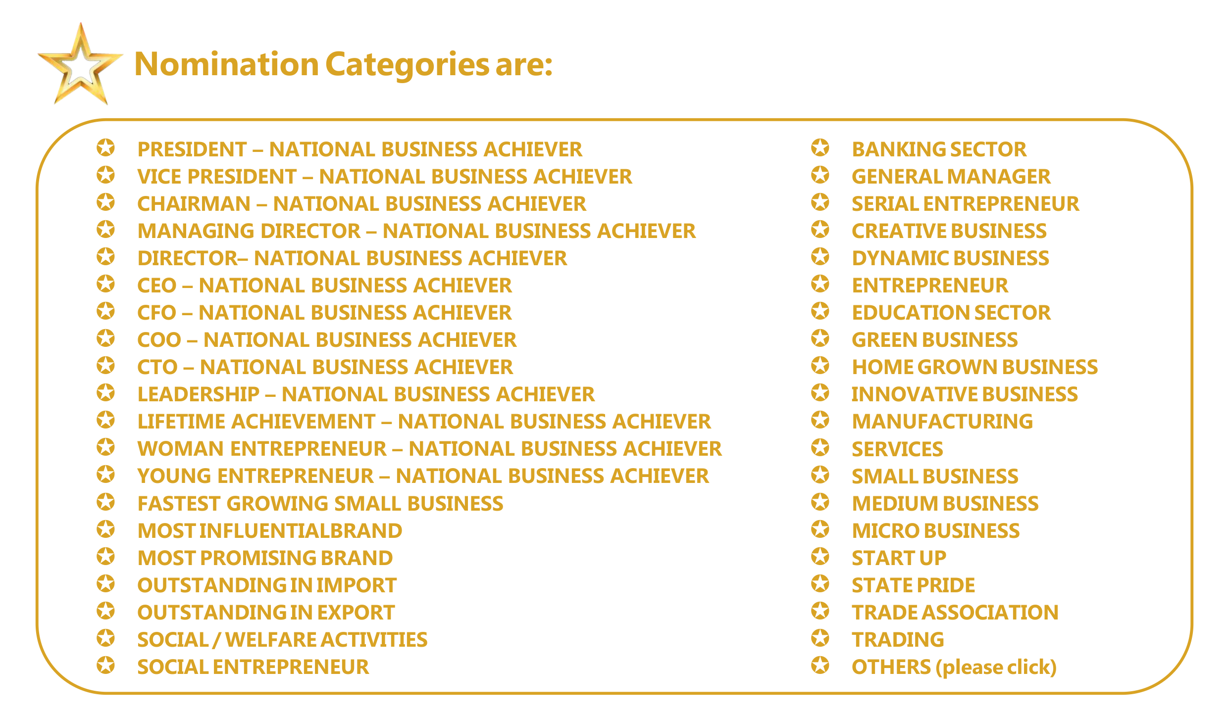 Nomination Categories National Business Achiever Awards nomination-categories-national-business-achiever-awards